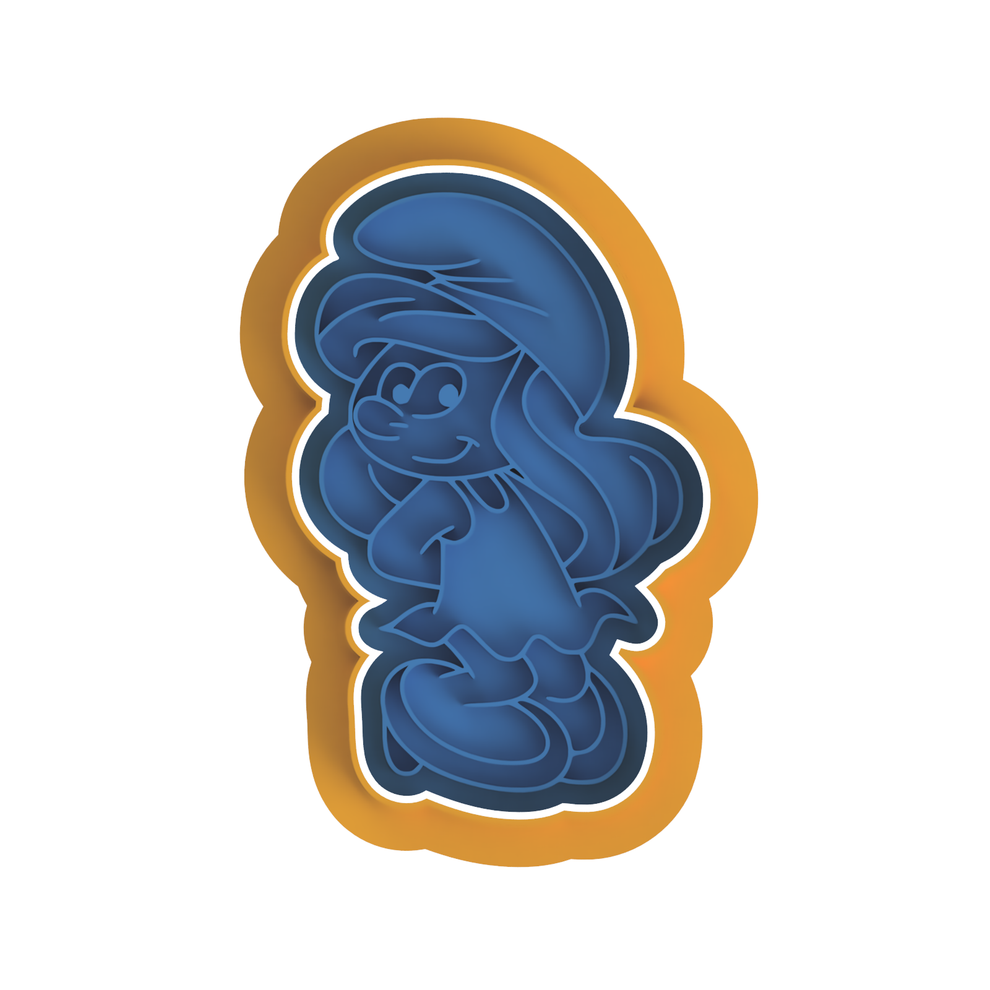 Smurf V6 Girl – The 3d Cutter Co