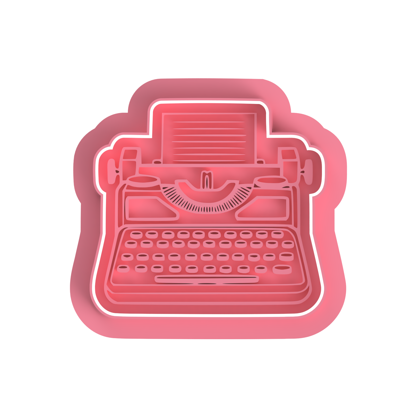 Vintage Typewriter – The 3d Cutter Co